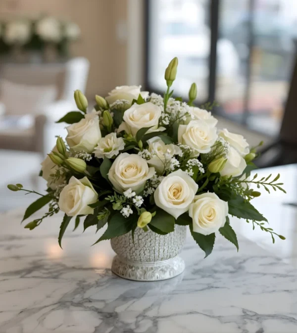 Memorial Floral Arrangement - Sensation Flowers & Gifts